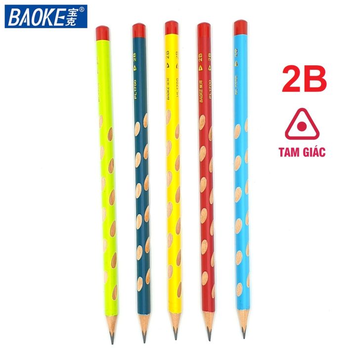 Bút Chì Định Vị Tam Giác BAOKE HB PL1699 - 2B PL1700 | Lazada.vn