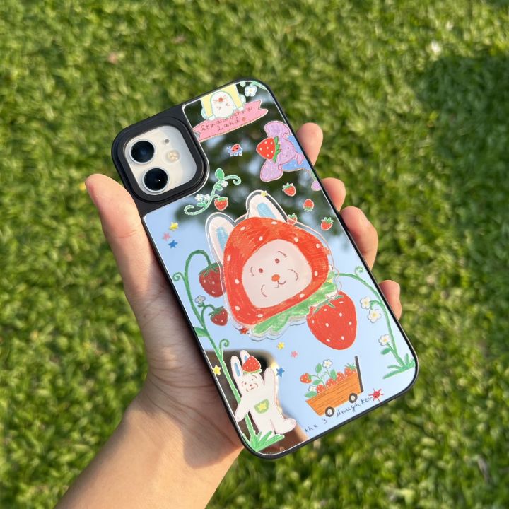 Bunny strawberry griptok | Lazada.co.th