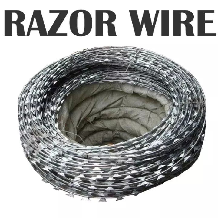 57 Meters Combat Wire | Razor Wire | Concertina Wire【Anti-rust Material ...