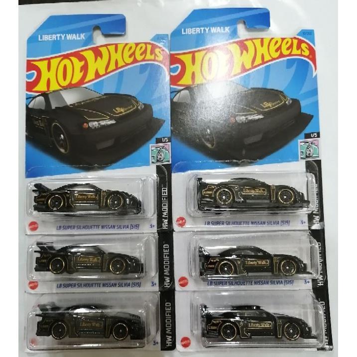 Hot Wheels Nissan 180SX Type Silvia S13 S15 LB Super Silhoutte Liberty Walk JDM LBWK Diecast ...