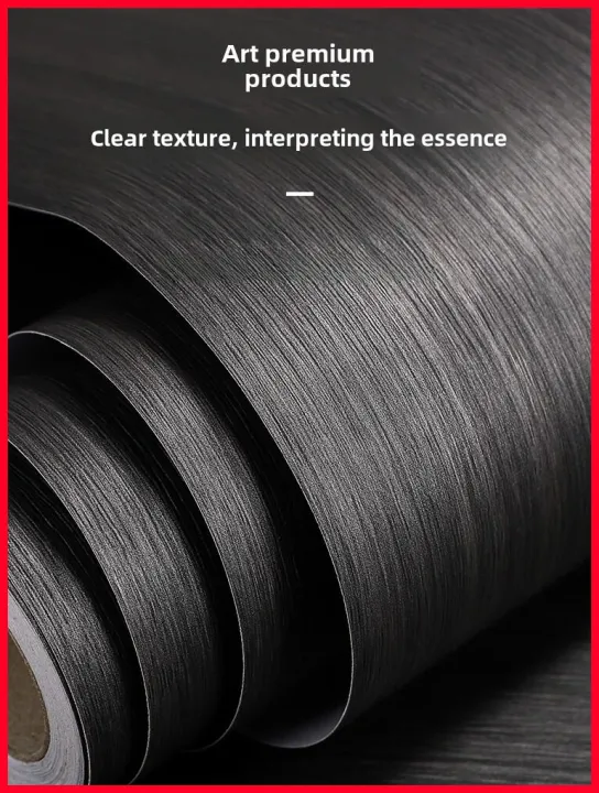 【IN stock HOT Wallpaper】 {JUYRT} Thickened Wood Grain Sticker Furniture ...