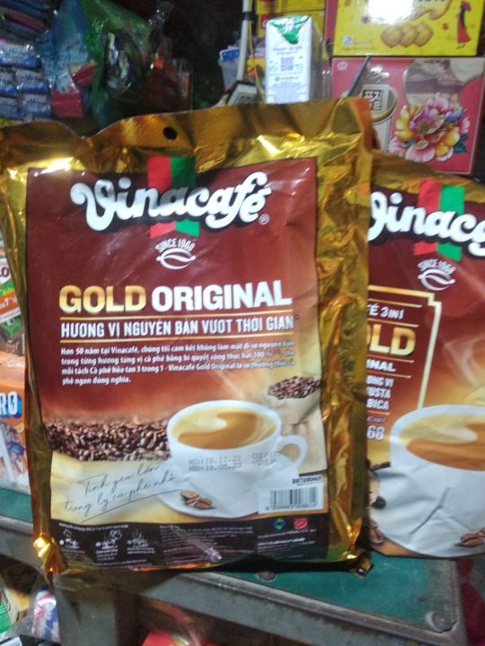 Cà Phê Hòa Tan Vinacafe 24 gói x 20g 3in1 Gold Original Cafe Vina | Lazada.vn