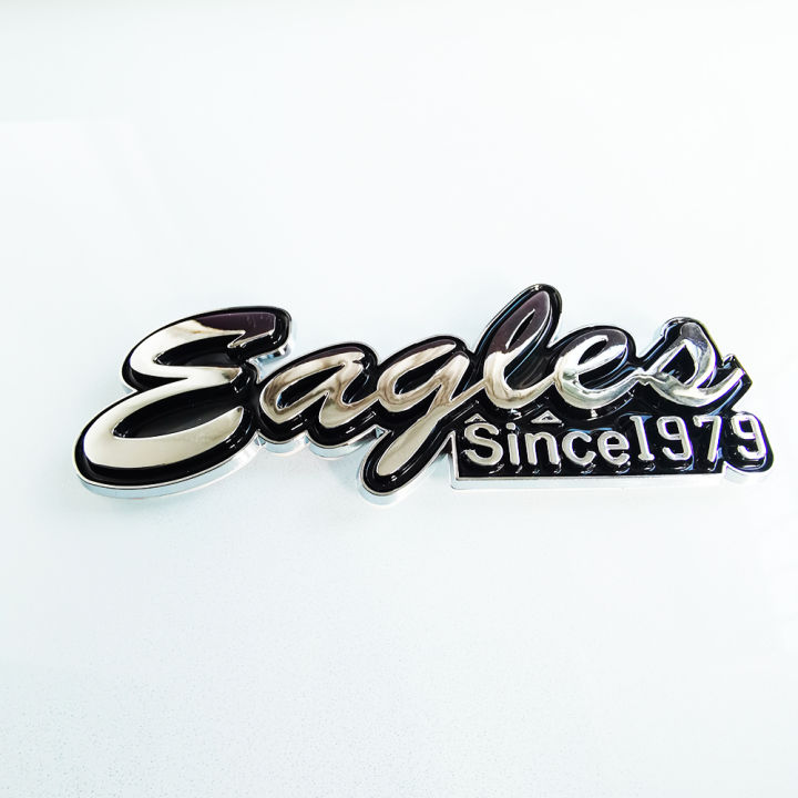Ly eagle Fraternal Order of Eagles Chrome metal Eagles Emblem 1979 ATE ...