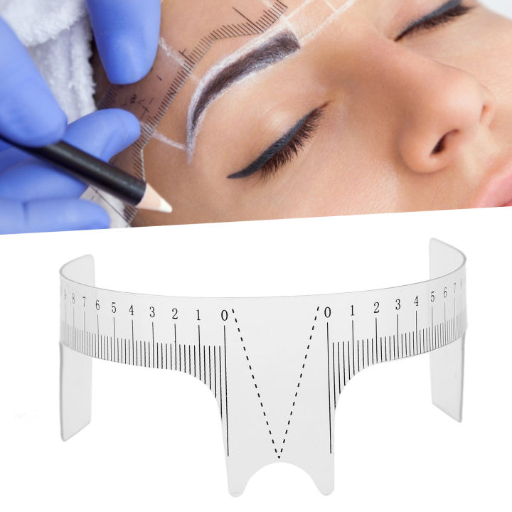 Brow Ruler Microblading Ruler 3 Types Of Eyebrow Ruler for Professional ...