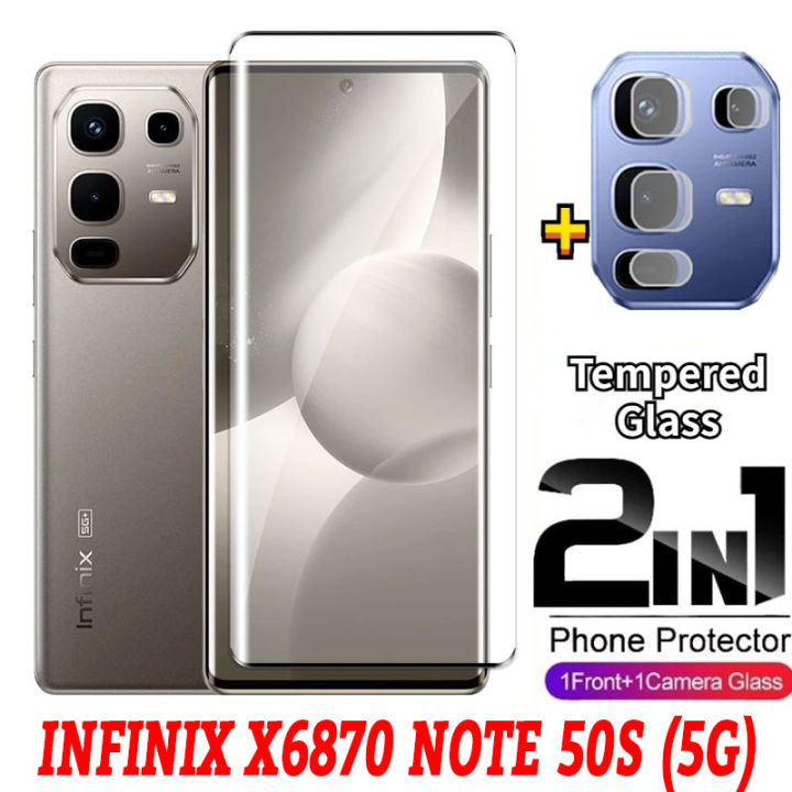 For INFINIX NOTE 50S 5G Film 2 in 1 Screen Protector For Infinix Note ...