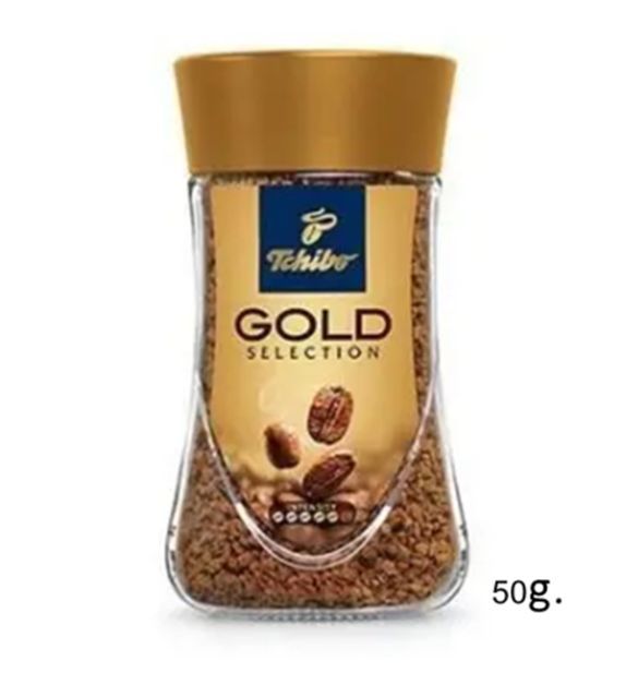 Tchibo Gold Selection Instant Coffee ทชิโบโกลด์ กาแฟสำเร็จรูป 50g ...