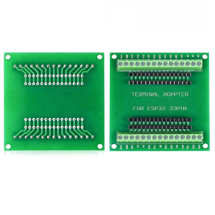 2X ESP32 Expansion Board 30Pin GPIO Breakout Board Compatible with 30 ... 2X ESP32 Expansion Board 30Pin GPIO Breakout Board Compatible with 30 ...