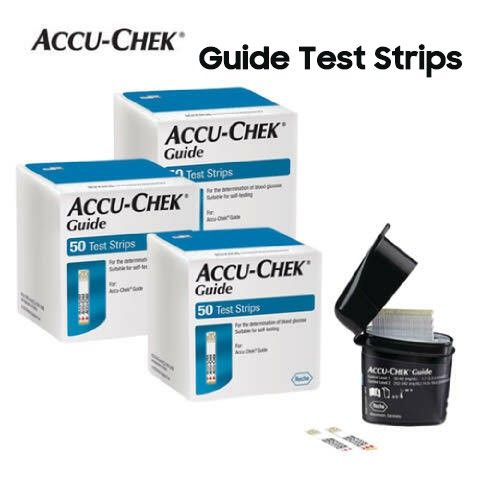 Accu-Chek Guide Test Strips 50s 100s / accucheck Blood Glucose (EXP ...