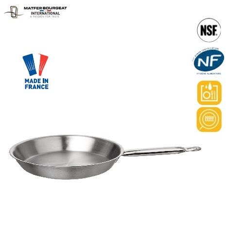 Matfer Excellence Stainless Steel Frypan | Lazada