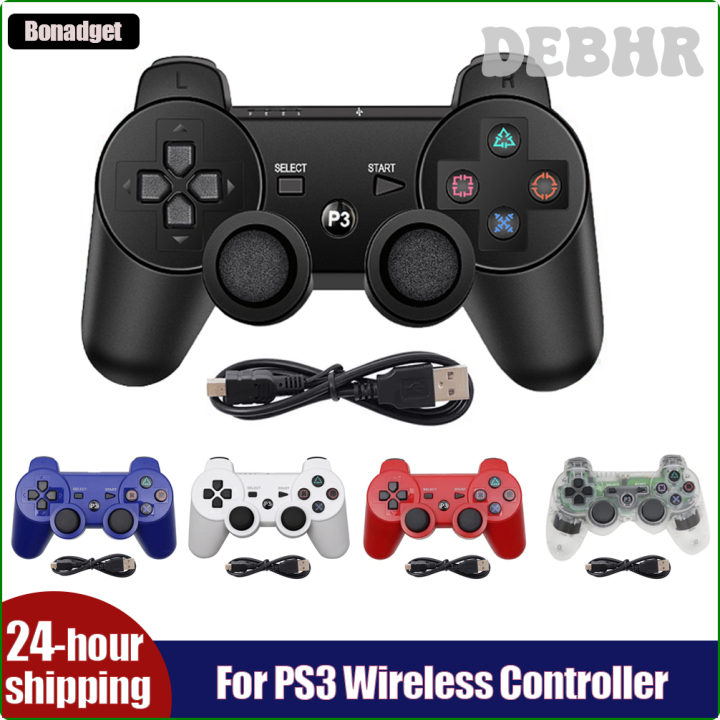 DEBHR For Bluetooth Wireless Gamepad For PS3 Console USB PC For Sony ...