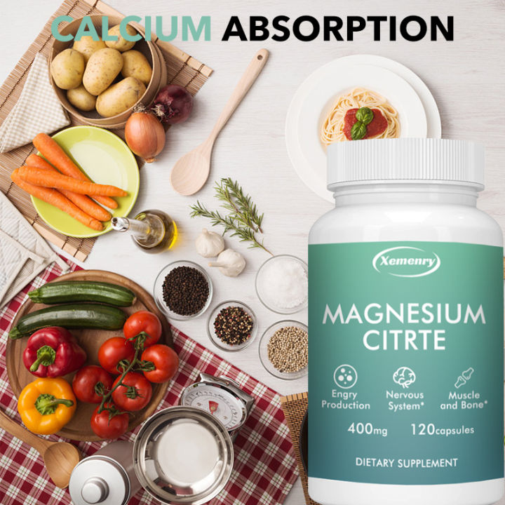 Magnesium Citrate - relieves constipation and maintains cardiovascular ...