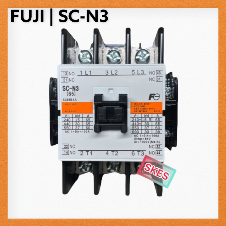 Fuji SC-N3 Magnetic Contactor Made in Japan | scn3 | SSK ELECTRIC | Lazada PH