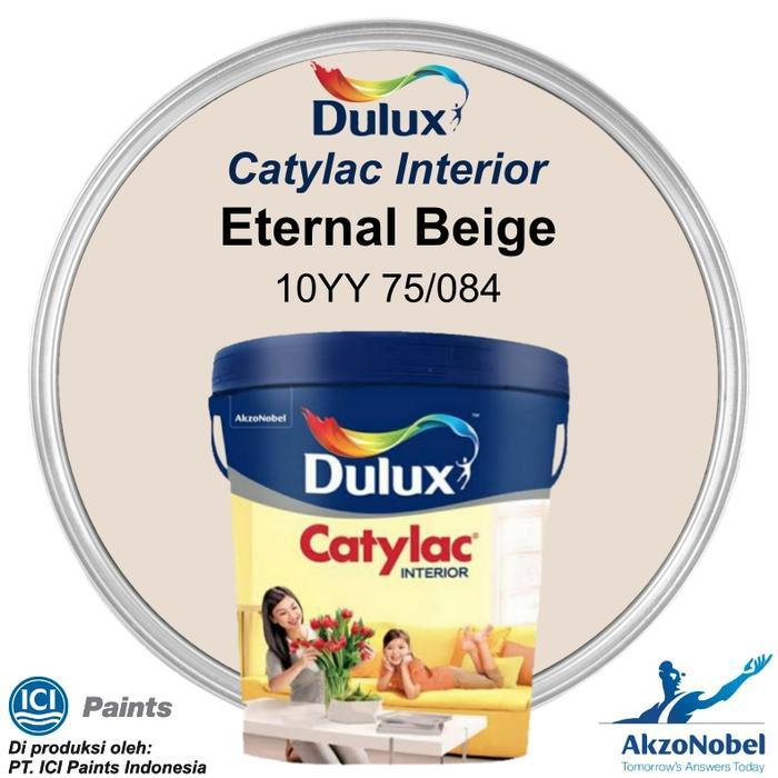 CAT DULUX CATYLAC INTERIOR 5 KG - ETERNAL BEIGE 10YY 75/084-Hosebuild ...