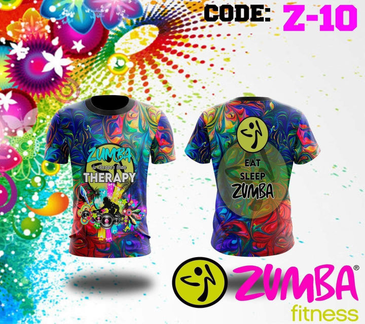I Love Zumba Women's Fully Sublimated Shirt GAD Jersey Love Zumba ...
