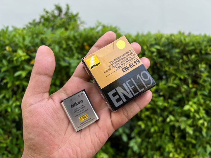 ⚡ส่งจากไทย⚡Nikon EN-EL19 แบตเตอรี่กล้อง Nikon รุ่น EN-EL19 มือ 1 พร้อมกล่อง | Lazada.co.th
