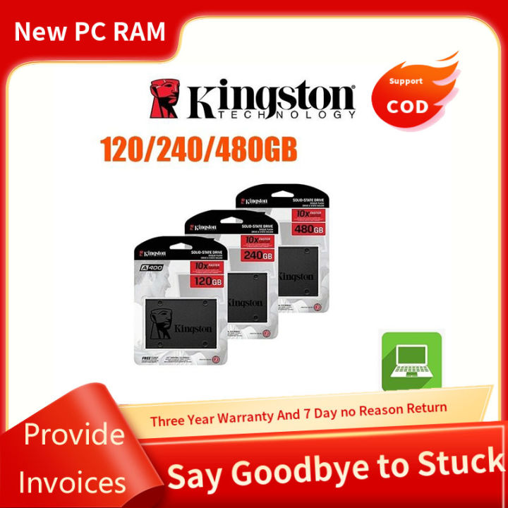 【Free shipping】Kingston A400 SSD SATA3 2.5Inch 960GB 480GB 240GB 120GB ...