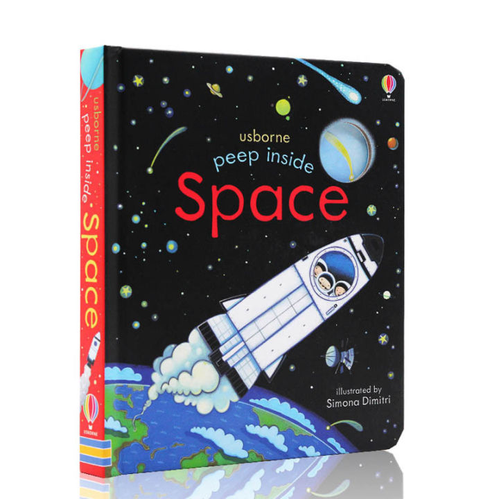 Usborne peep inside space, the original and genuine picture book in ...