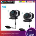 Vimoto V8 Motorcycle Helmet English Version Easy Rider Multifunctional ...