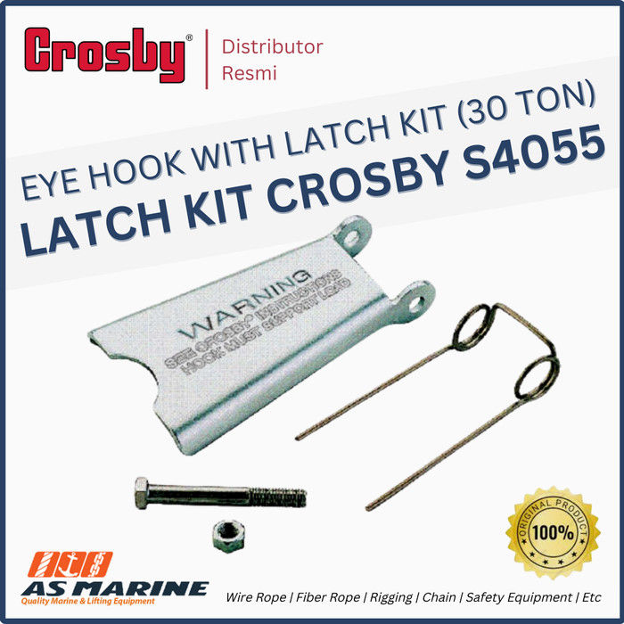 Latch Kit / Pengaman / Safety Latch CROSBY USA SS4055 30 Ton | Lazada ...