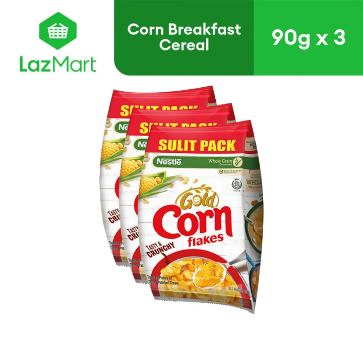 Gold Corn Flakes Cereal 90g - Pack of 3 | Lazada PH