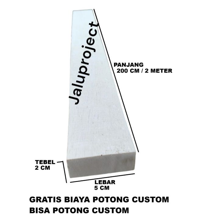 Kayu 2x5 cm panjang 200 cm kayu tebal 2cm lebar 5cm panjang 2 meter ...