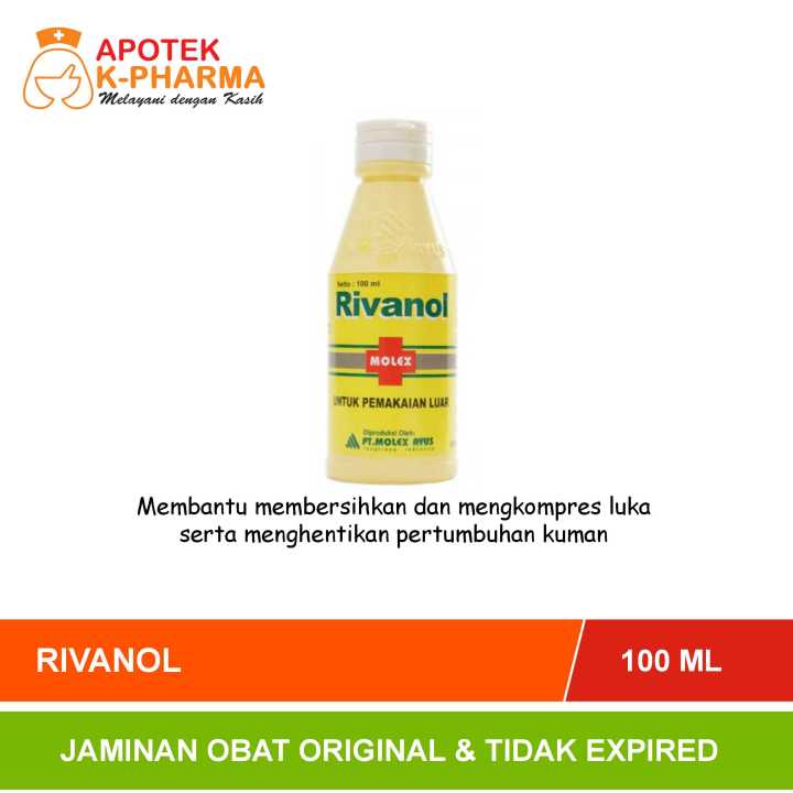 Rivanol Isi 100 ml Original Molex Ayus | Lazada Indonesia