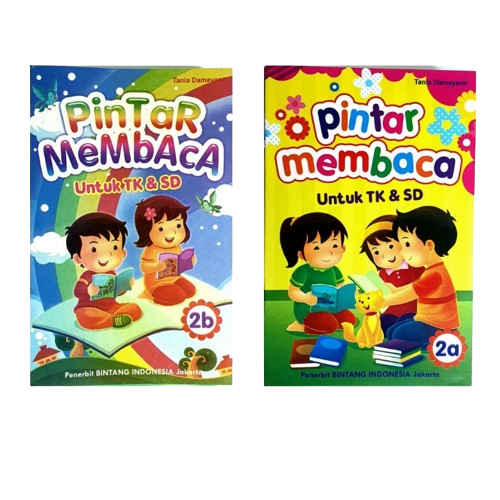 Buku Pintar Membaca 2A - 2B Untuk Paud Dan Tk/Buku Belajar Anak ...
