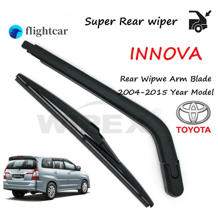 flightcar Toyota INNOVA Rear Wiper arm Blade JAPAN Quality for 2004 ...