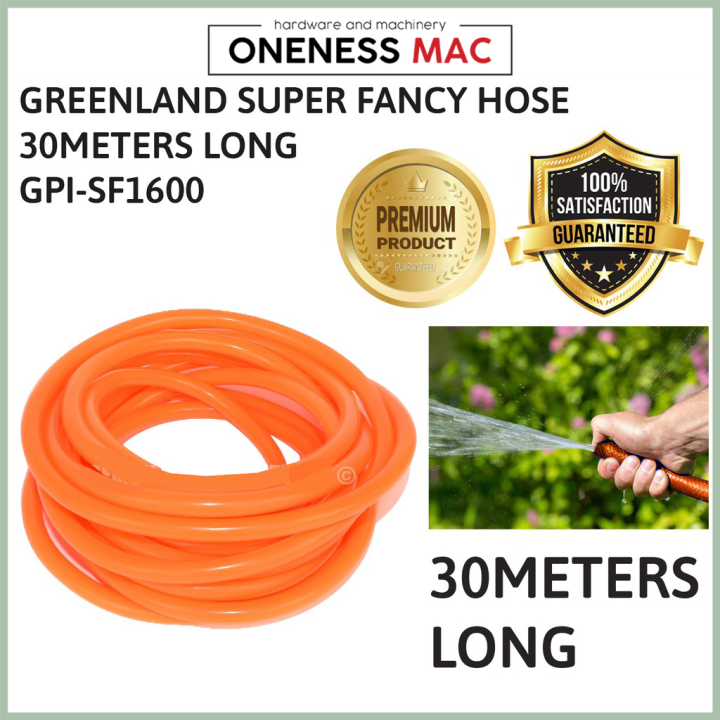PVC Garden Hose 16mm x 3mm (thick) x 30Meter Garden Hose / Super Fancy ...