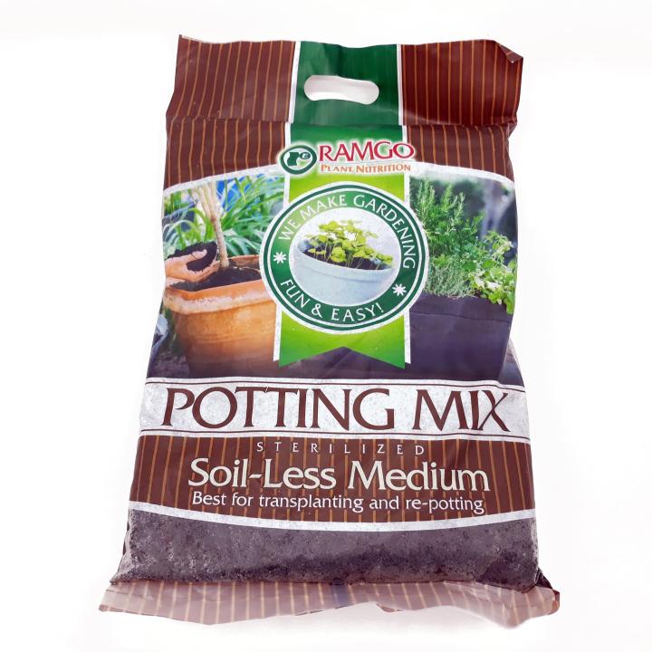 Soil-less Potting Medium by Ramgo Approx 2kg 4L | Lazada PH