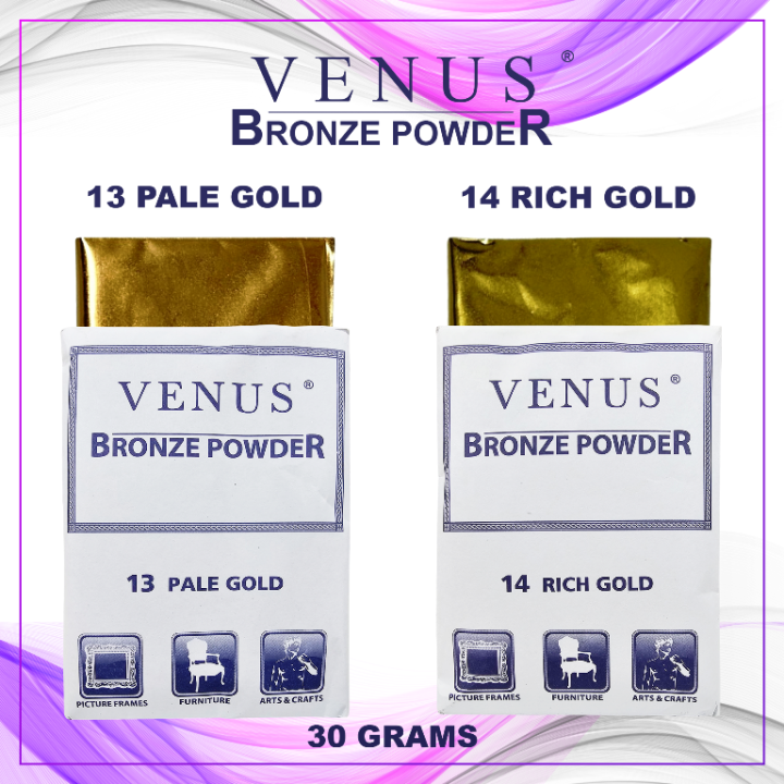 Venus Bronze Powder 30G Pale Gold #13 / Rich Gold #14 Frames Furniture ...