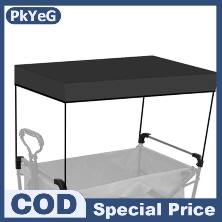 PkYeG Camping Trolley Cart Canopy Removable Awning Canopy For Wagon ...
