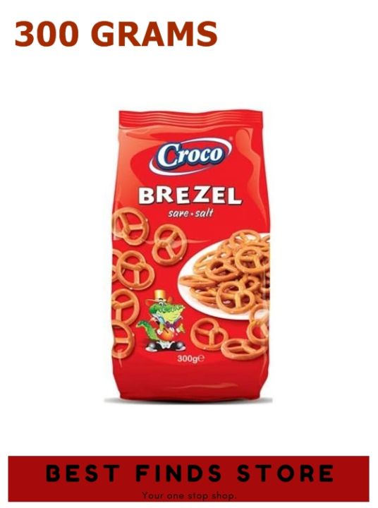 Croco Brezel Salted Pretzels 300g | Lazada PH