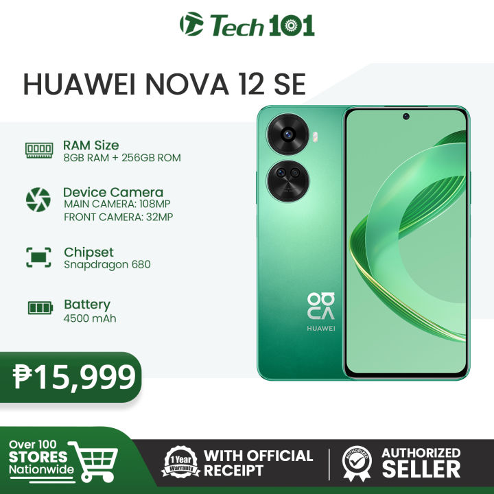 Huawei Nova 12 SE (8GB+256GB) With Official Receipt With Warranty ...