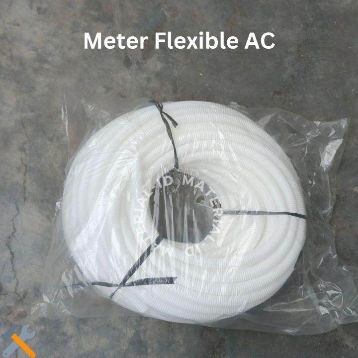 1 Rol Selang Flexible AC Kabel 20 mm Pipa Conduit konduit 40 50 meter ...