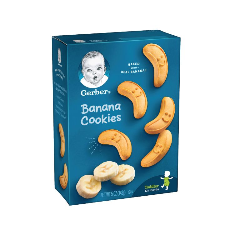 Happikiddo Baby Snacks- Gerber Banana Cookies | Lazada