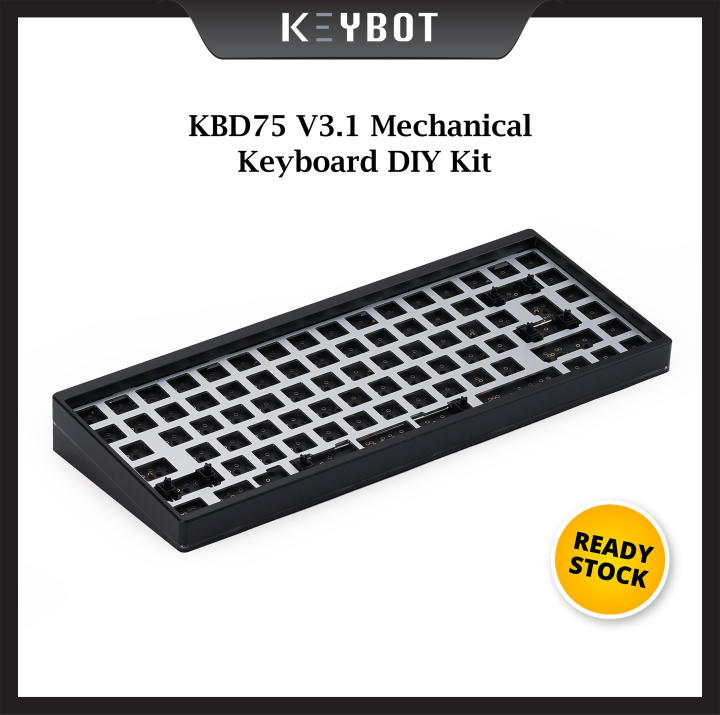 KBD75 V3.1 Mechanical Keyboard DIY KIT (Hot-Swappable) | Lazada