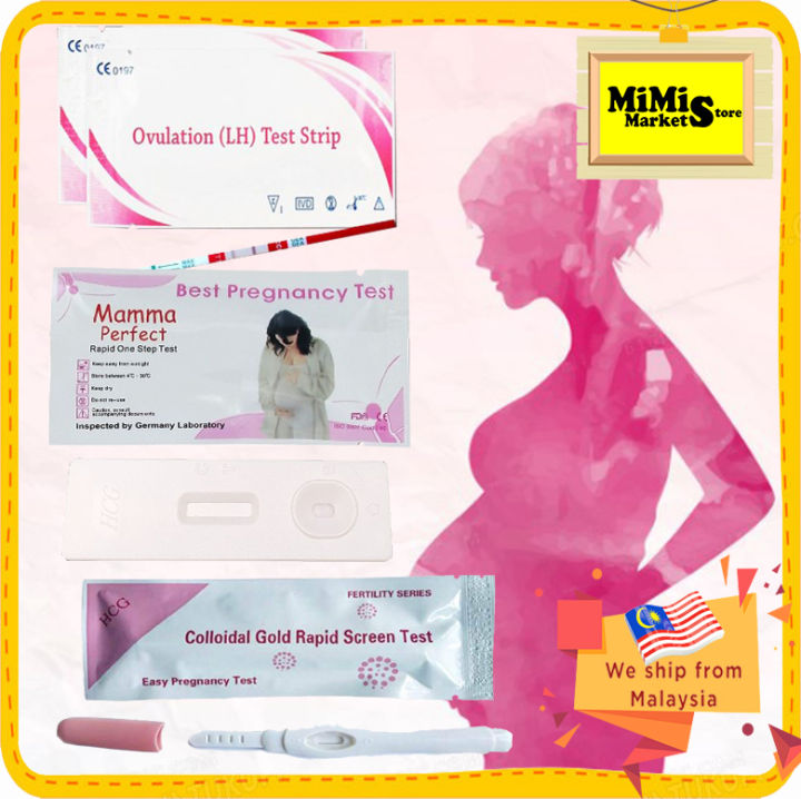 MIMI 1 pcs Ovulation / HCG Tester / Pregnancy Urine Test ome Private ...