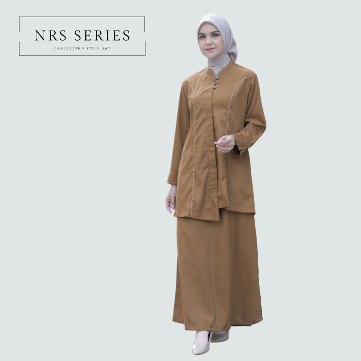 NRS Series - Baju Pdh Wanita Seragam Dinas PNS Tunik Kekinian | Lazada ...