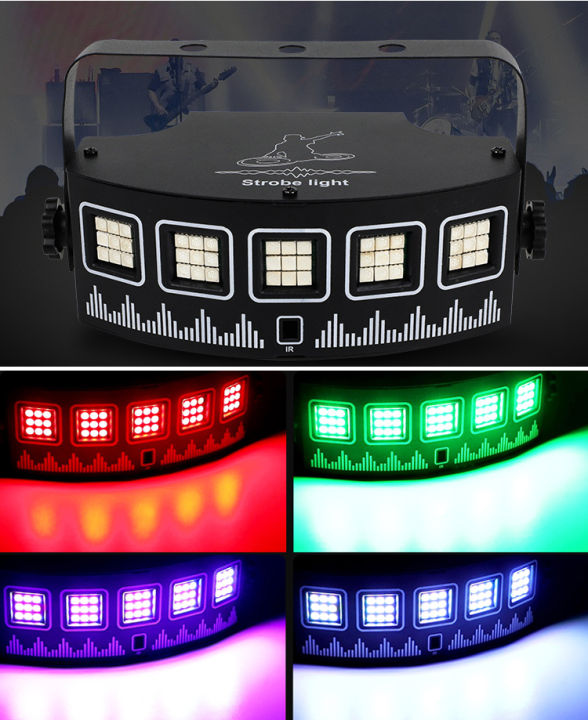 Hot Stage Strobe Light Flash Stage Lighting Sound Activated and Speed ...