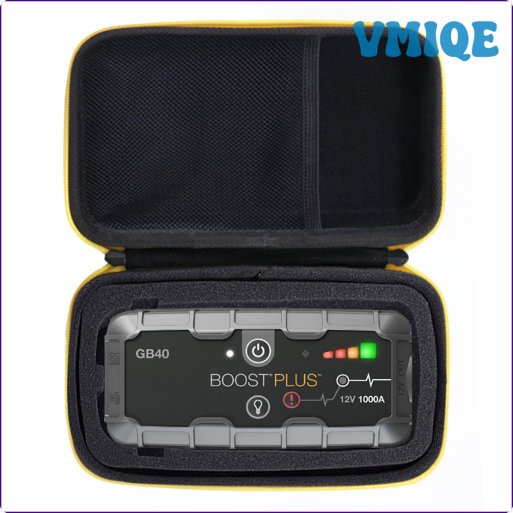 กระเป๋าพกพาผิวแข็งใหม่ล่าสุดอีวีเอ VMIQE เคสป้องกันกล่องพกพาสำหรับ NOCO Boost Plus GB40 1000 Amp ...