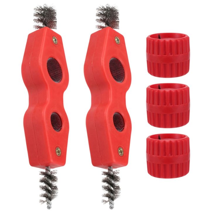 Pipe Reamer Deburring Tool,5Pcs Copper Pipe Cleaner and Reamer Set,Pipe ...