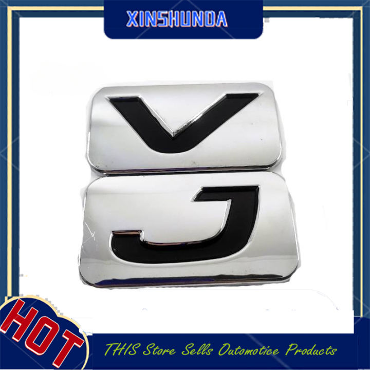 XSD 1 x ABS Innova V J Letter Logo Car Auto Emblem Badge Sticker Decal ...