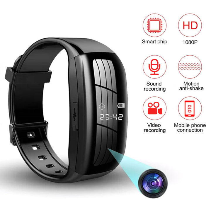Mini Camera Watch 1080P HD DV Professional Digital Video Recorder ...