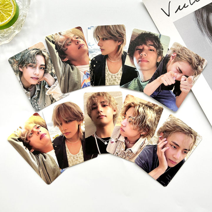 BTS V Solo Album Layover PhotoCards Taehyung Solo Lomo Cards 5 Per Set ...