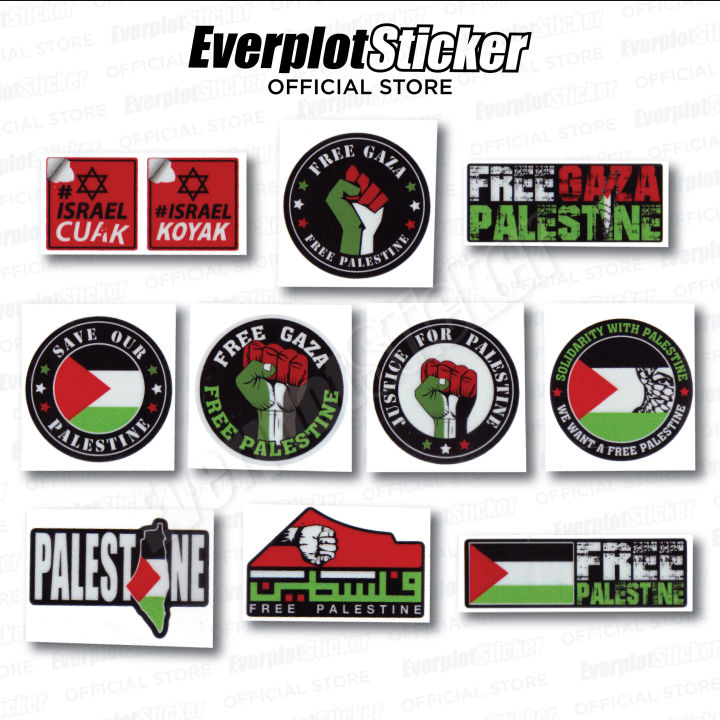 Free Palestine , I Stand with Palestine , Palestine Flag Sticker ...
