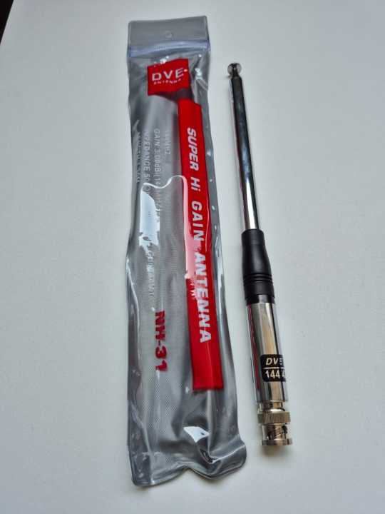 Antena ht icom v80 jarak jauh bisa ditarik maksimal 125 cm vhf bnc DVE | Lazada Indonesia