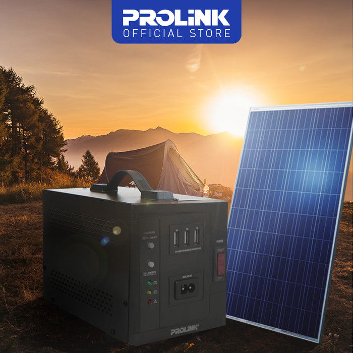 PRO 24W PORTABLE SOLAR INVERTER UNIT + SOLAR PANEL PPS70 | Lazada Indonesia