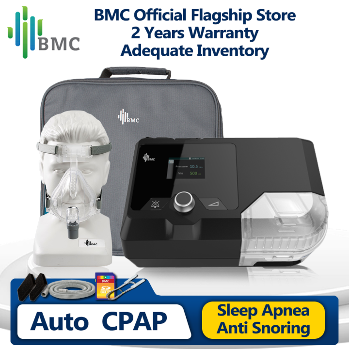BMC G2S A20 Auto CPAP All-in-one Machine With Mask 4-20cmH2O Pressure Range One-click Start Thai ...