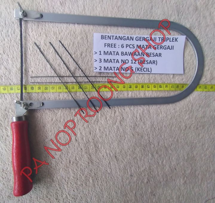 BENTANGAN GERGAJI TRIPLEK FREE 6 MATA (BESAR & KECIL) | Lazada Indonesia BENTANGAN GERGAJI TRIPLEK FREE 6 MATA (BESAR & KECIL) | Lazada Indonesia